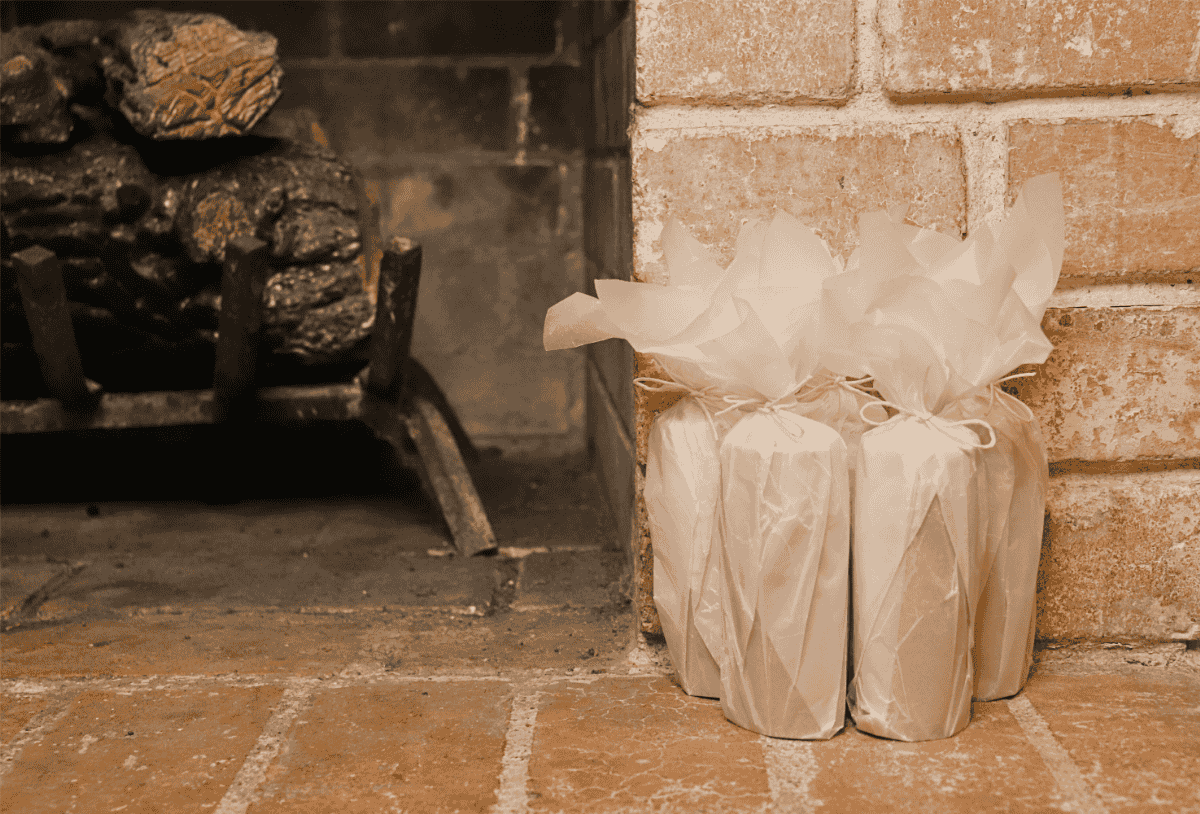 How to Make Fire Starter Lint Logs - Awaiting Acreage