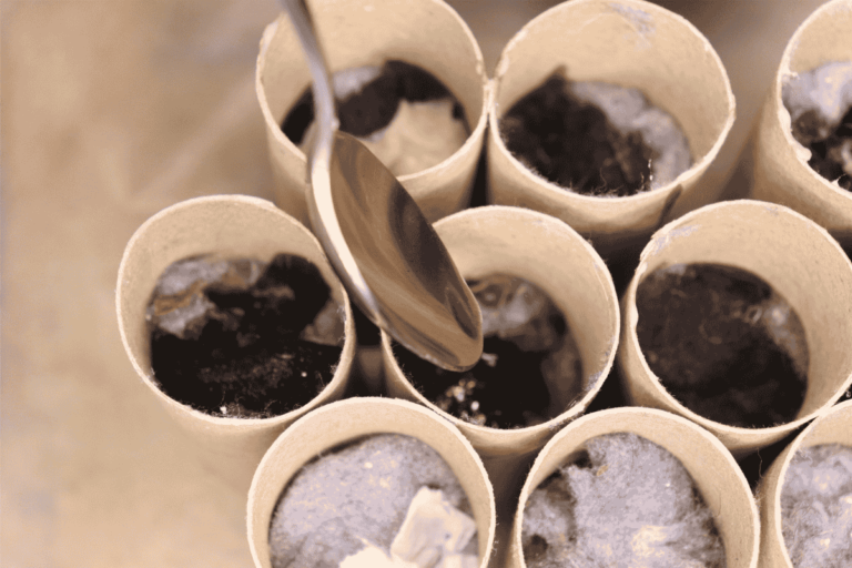 How to Make Fire Starter Lint Logs - Awaiting Acreage